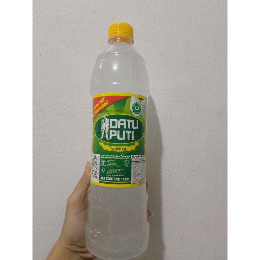 DATU PUTI VINEGAR 1LITER | Shopee Philippines
