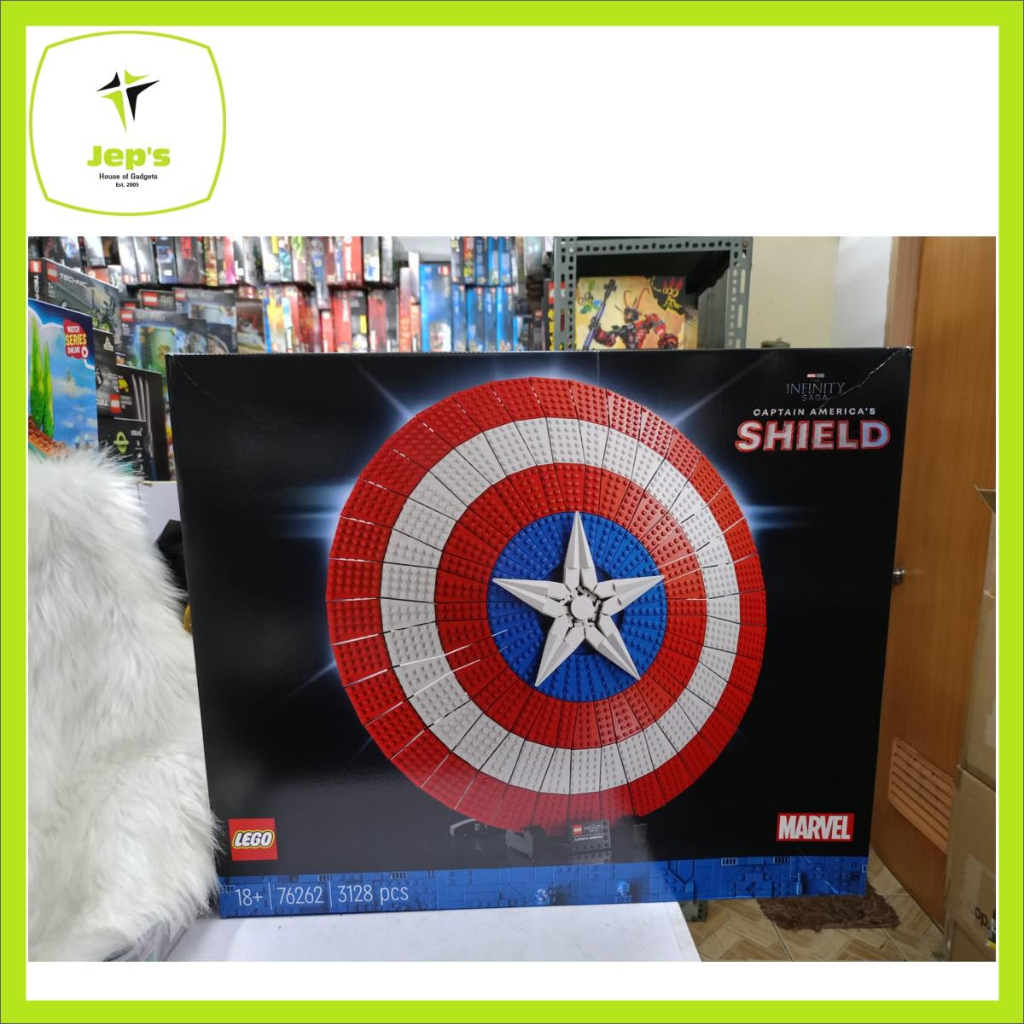 Lego Marvel 76262 Captain Americas Shield (2023) | Shopee Philippines