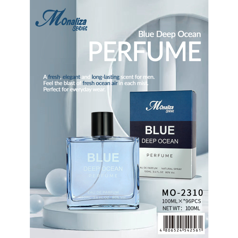 MONALIZA SERIES BLUE DEEP OCEAN PERFUME 100ML | Shopee Philippines