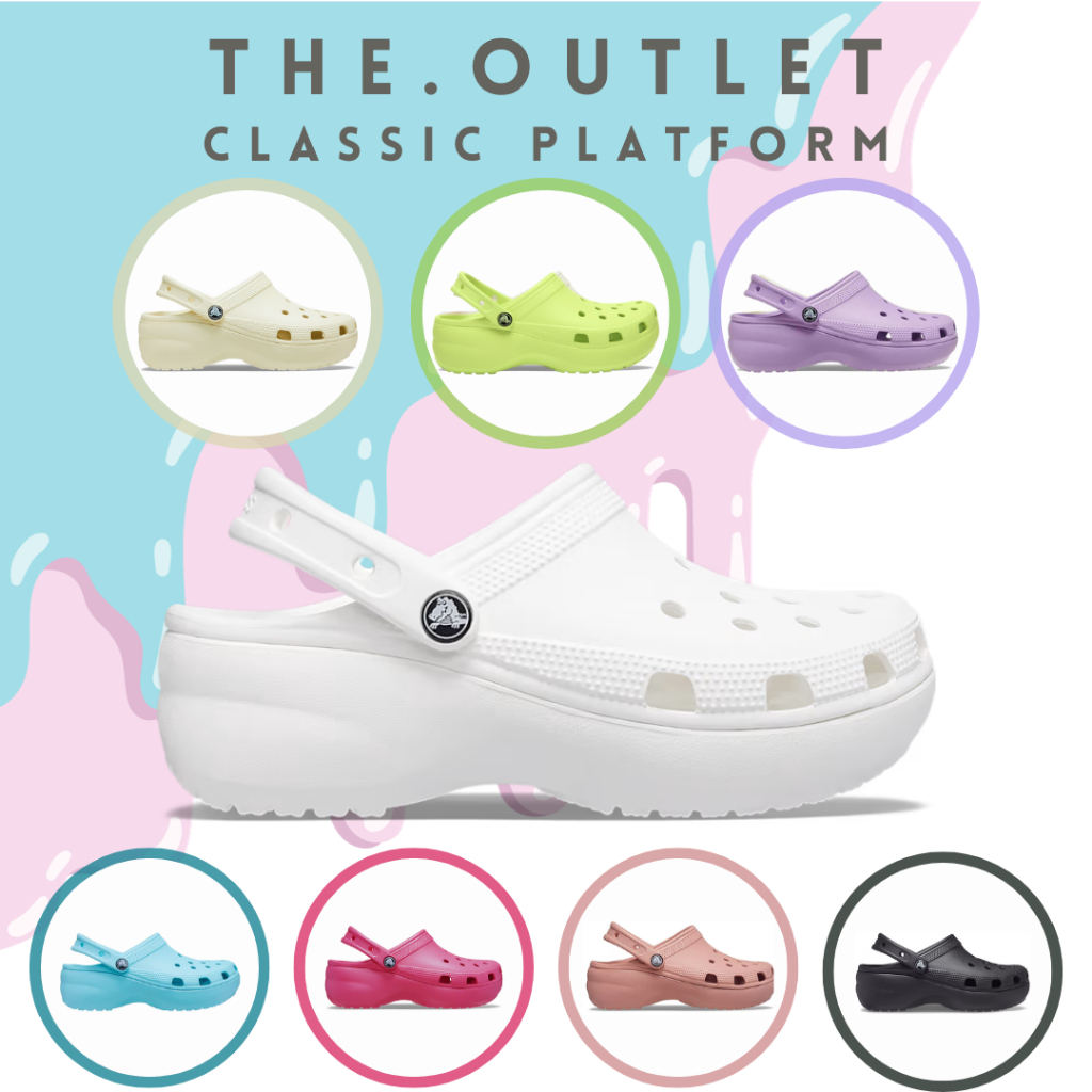 CLASSIC WEDGE PLATFORM CLOGS FOR WOMEN WDG2 | Shopee Philippines