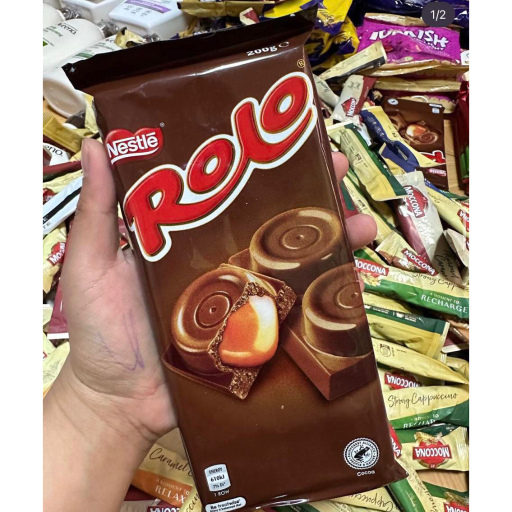 Nestle Rolo chocolates bar 200g 05/2024 exp | Shopee Philippines