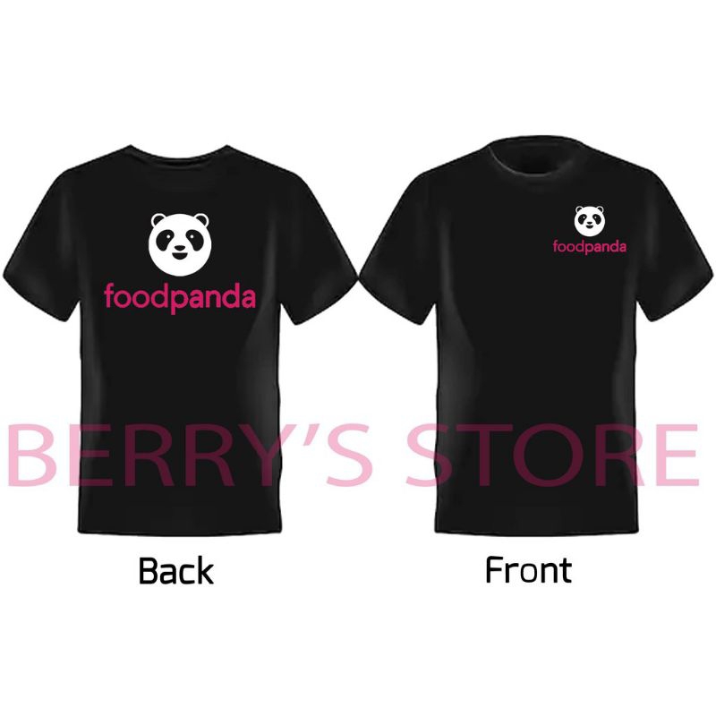 FOODPANDA DELIVERY T-SHIRT SMALL-MED SIZE | Shopee Philippines
