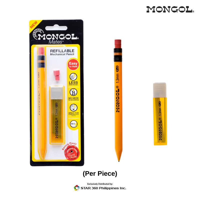 MONGOL Mates (Blister Set, Mechanical Pencil, Lead Refill) [Piece ...