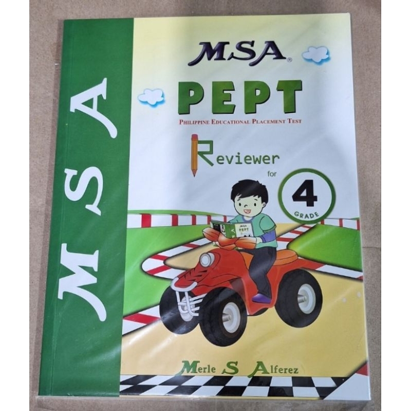 MSA PEPT REVIEWER FOR GRADE 4 by Alferez | Shopee Philippines