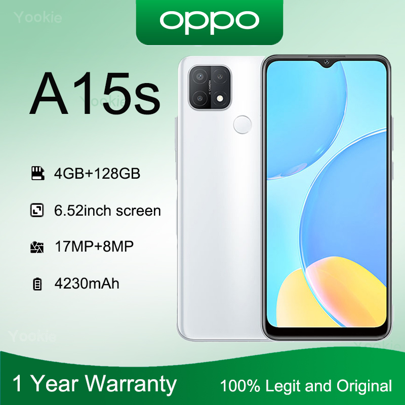 OPPO A15s ORIGINAL SMART PHONE 6.5INCH FULL HD SCREEN 4GB RAM/ 128GB ...
