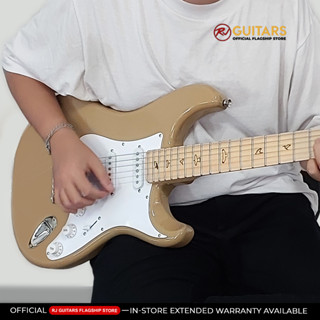 RJ Vibecaster Electric Guitar (Silversky, Stratocaster) | Shopee ...