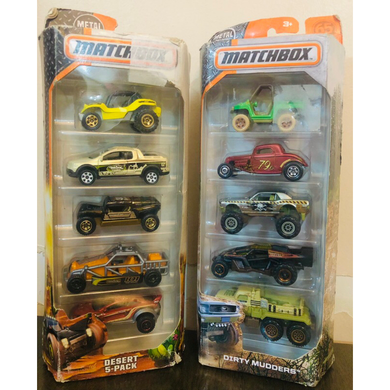 Matchbox 1:64 Scale 5-Pack Metal Toy Vehicle Car (Sold per Pack ...