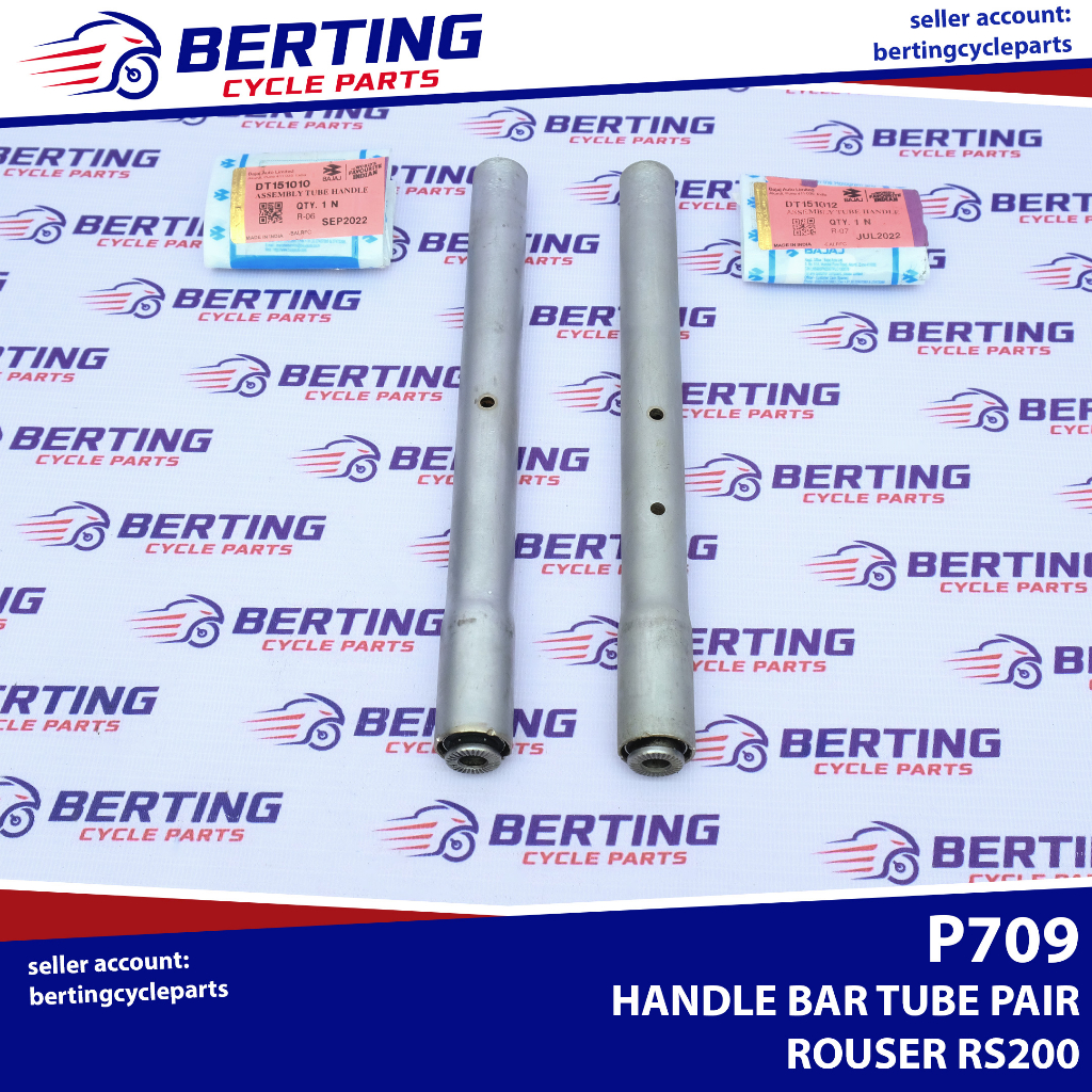 HANDLE BAR TUBE HANDLEBAR Rouser RS200 Genuine DT151010 DT151012 ...