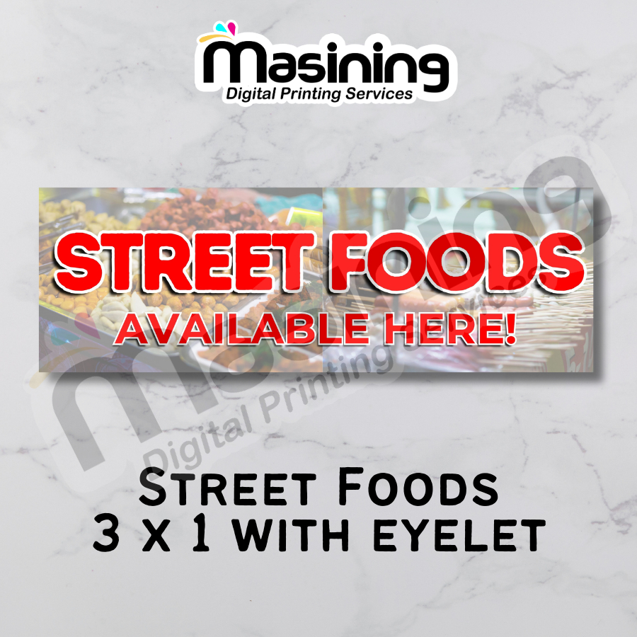 Business Signages Tarpaulin 3ft x 1ft with eyelet | Shopee Philippines