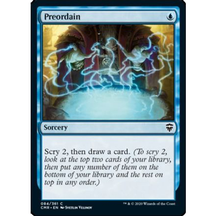 Preordain - Commander Legends (CMR) MTG | Shopee Philippines