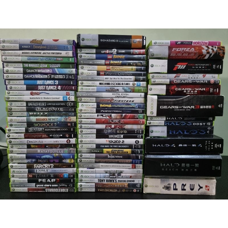 2nd Hand XBOX 360 PAL Batch 1 | Shopee Philippines