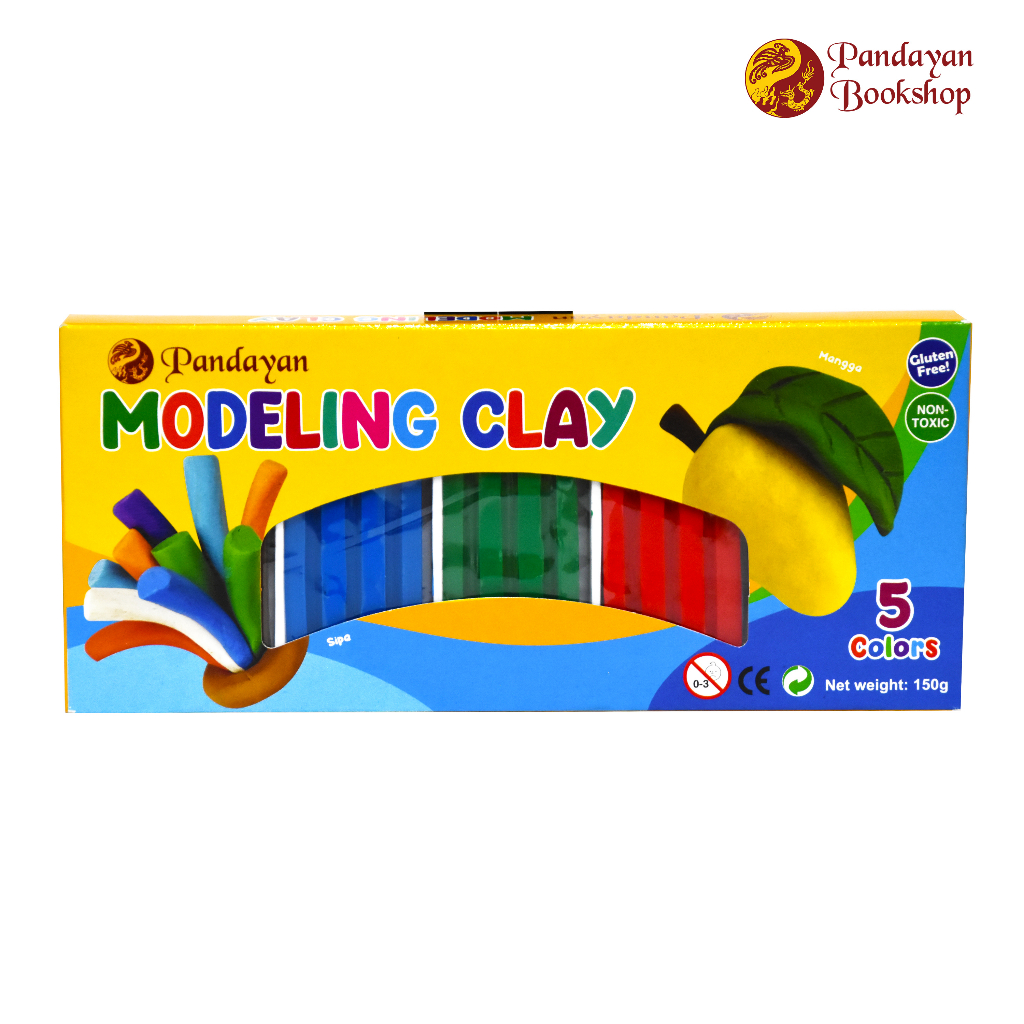 Pandayan Modeling Clay 5s 150g | Shopee Philippines