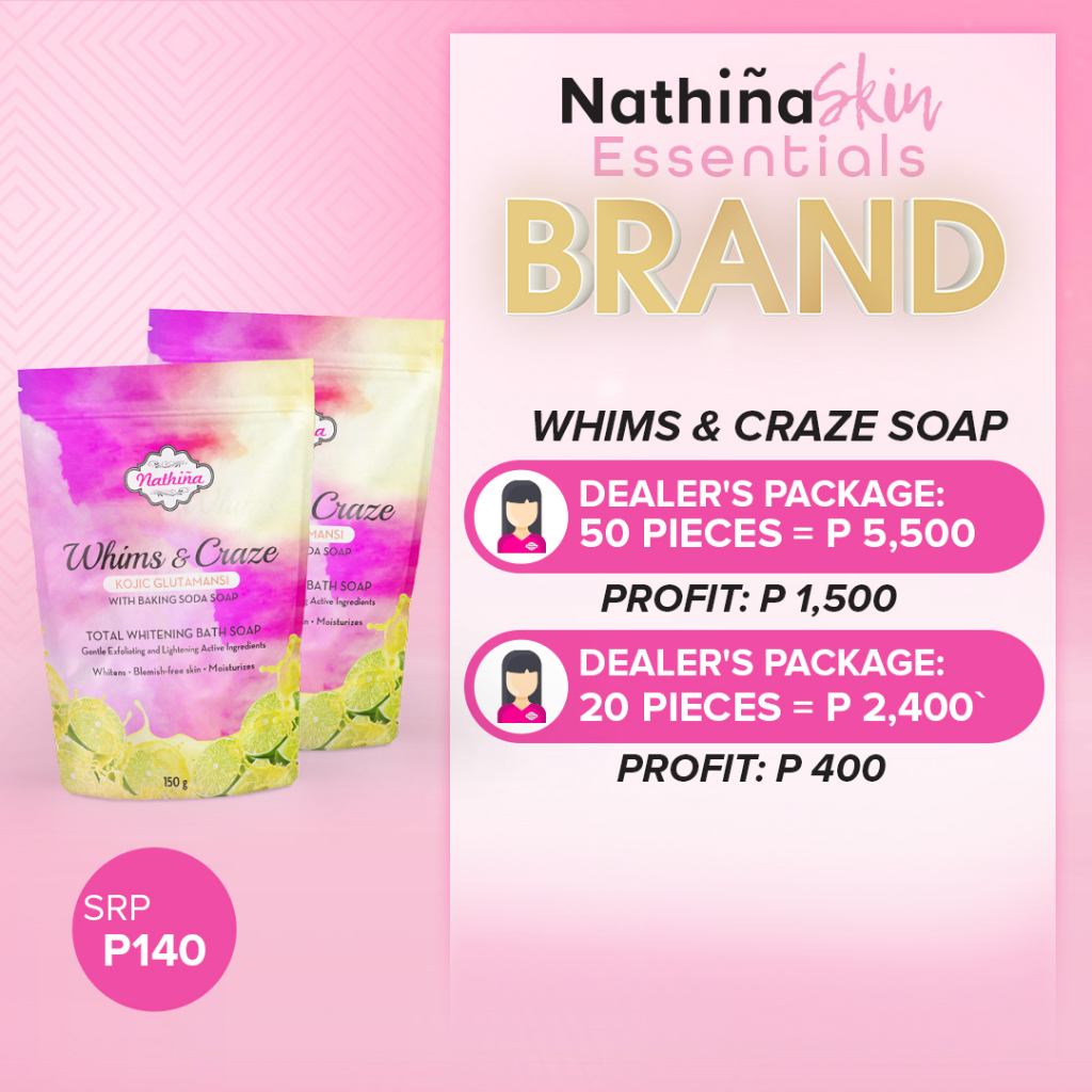 Whims and Craze Soap (50 Pieces - Dealer's Package) | Shopee Philippines