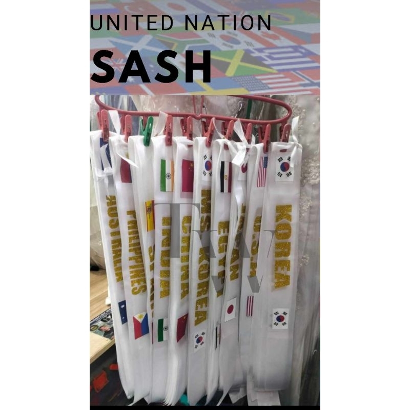 sash for united Nations costume | Shopee Philippines