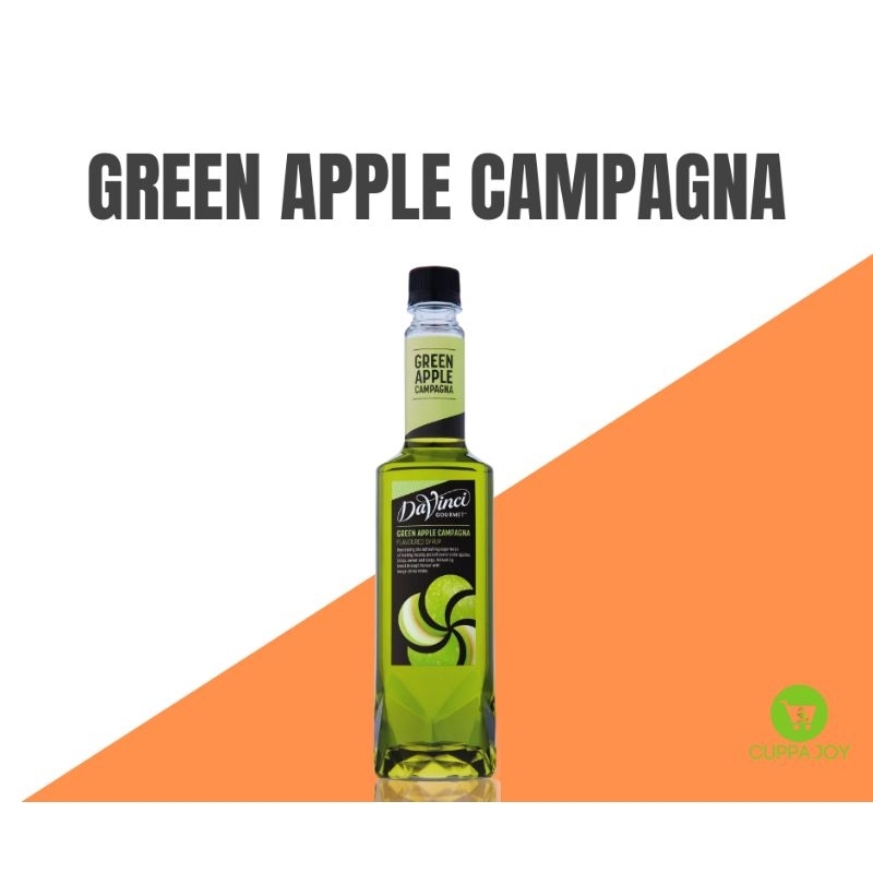 DaVinci Gourmet Green Apple Campagna Syrup 750ml | Shopee Philippines