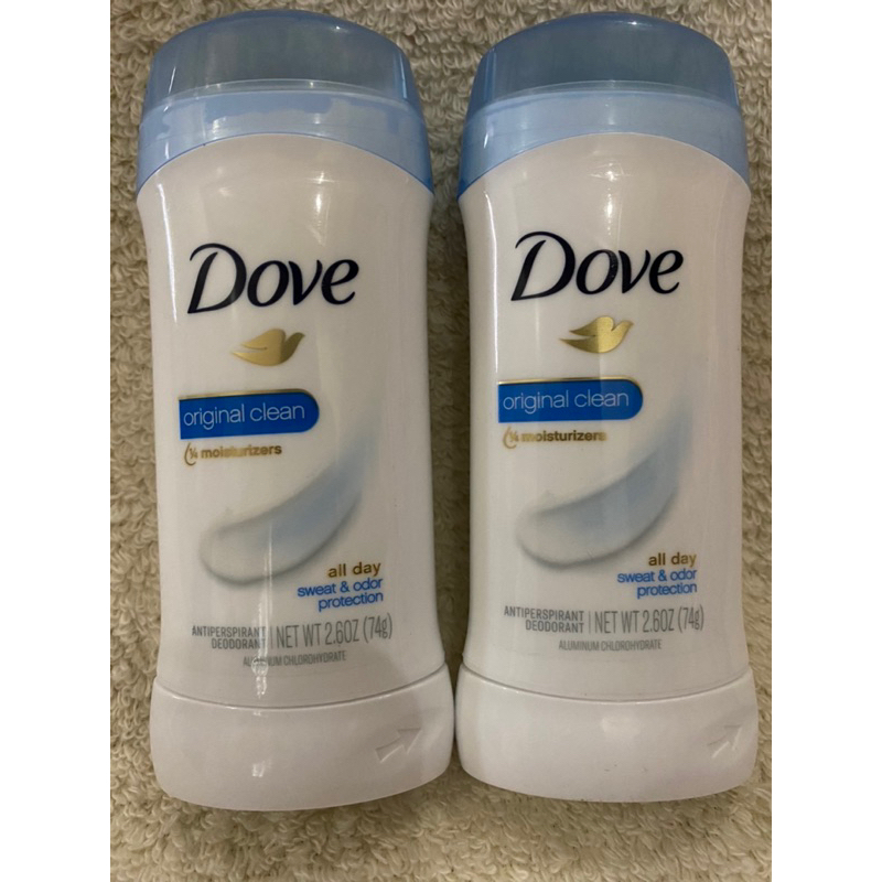 Buy 1 Take 1 Dove Original Clean AntiPerspirant Deodorant 74g | Shopee ...