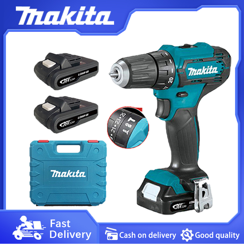 Makita Cordless Drill 36V Electric Power Hammer Cordless percussion ...