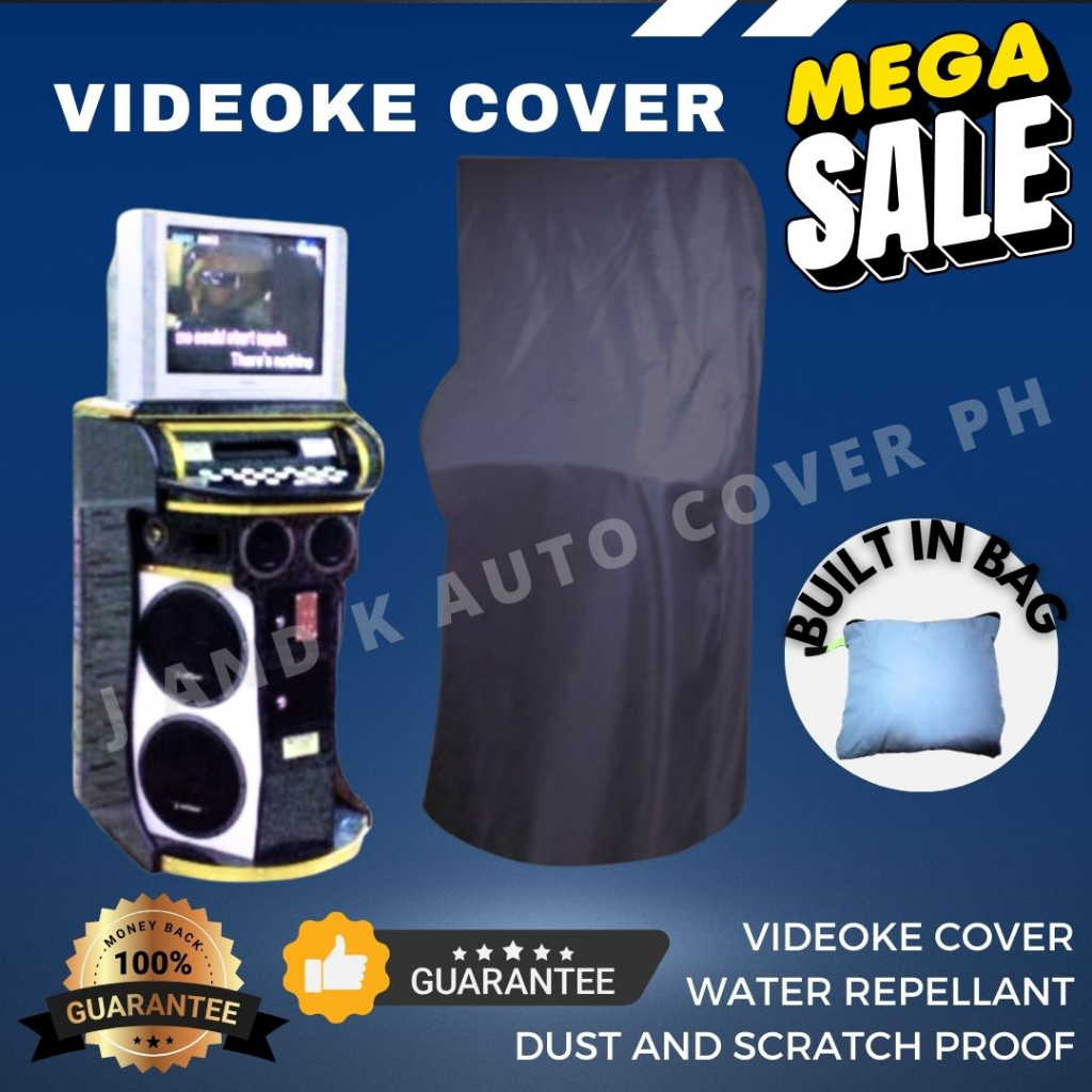 VIDEOKE COVER WATER REPELLANT SCRATCH AND DUST PROOF | Shopee Philippines