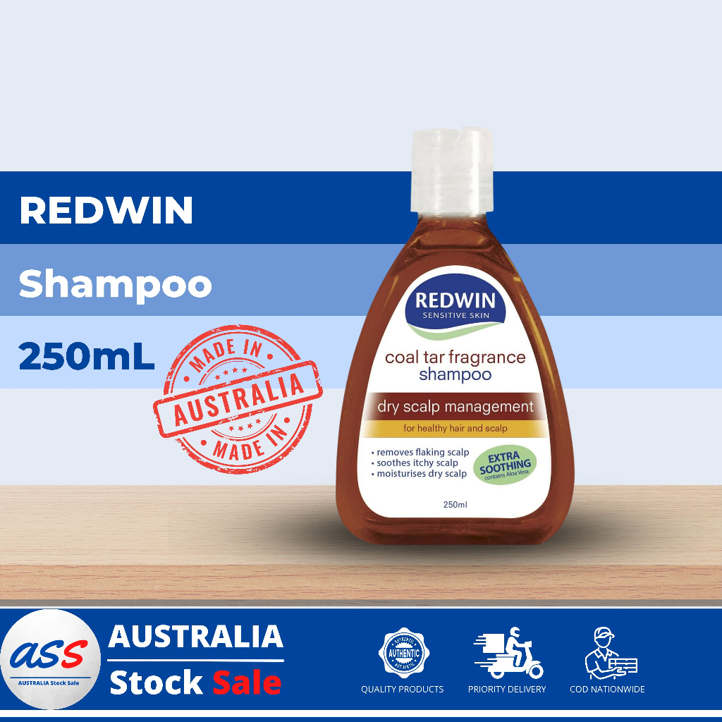 Redwin Coal Tar Shampoo (250mL) | Shopee Philippines