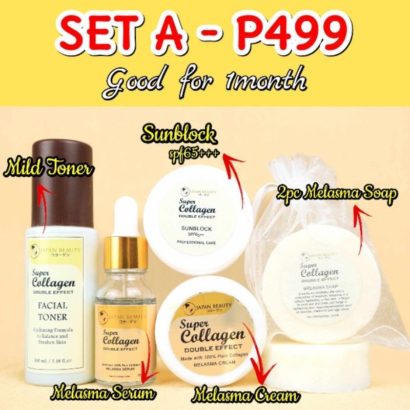 MELASMA COLLAGEN SET JAPAN | Shopee Philippines