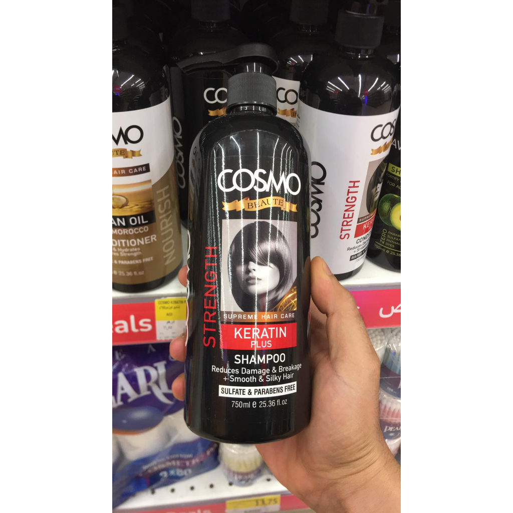 COSMO SHAMPOO AND COSMO CONDITIONER 750 ML | Shopee Philippines