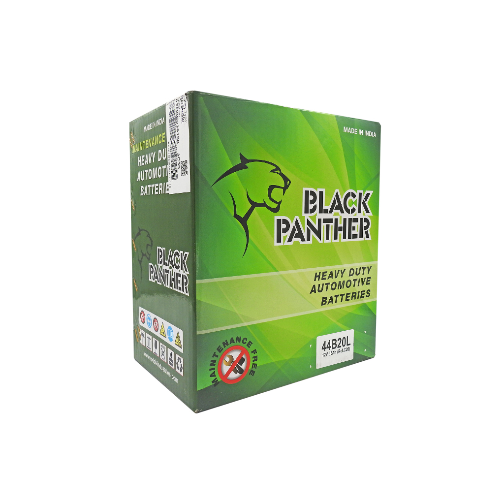 Black Panther NS40ZL 44B20L (44AMPS) Heavy Duty Maintenance Free ...