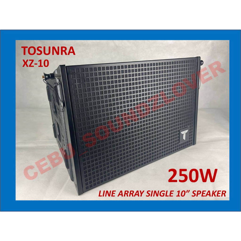 Tosunra Professional Single 10 inches Line Array Speaker XZ-10 | Shopee ...