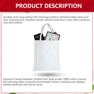 Multi Purpose Canvas Tote Bag Flat Plain Design Katcha Bag | Shopee ...