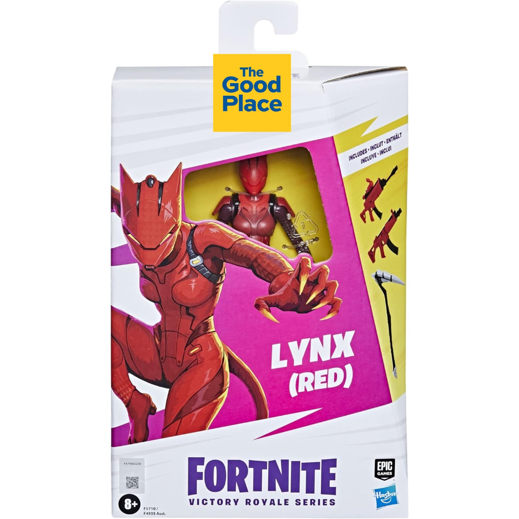 HASBRO Fortnite Victory Royale Series 6 inch Red Lynx Figure with ...