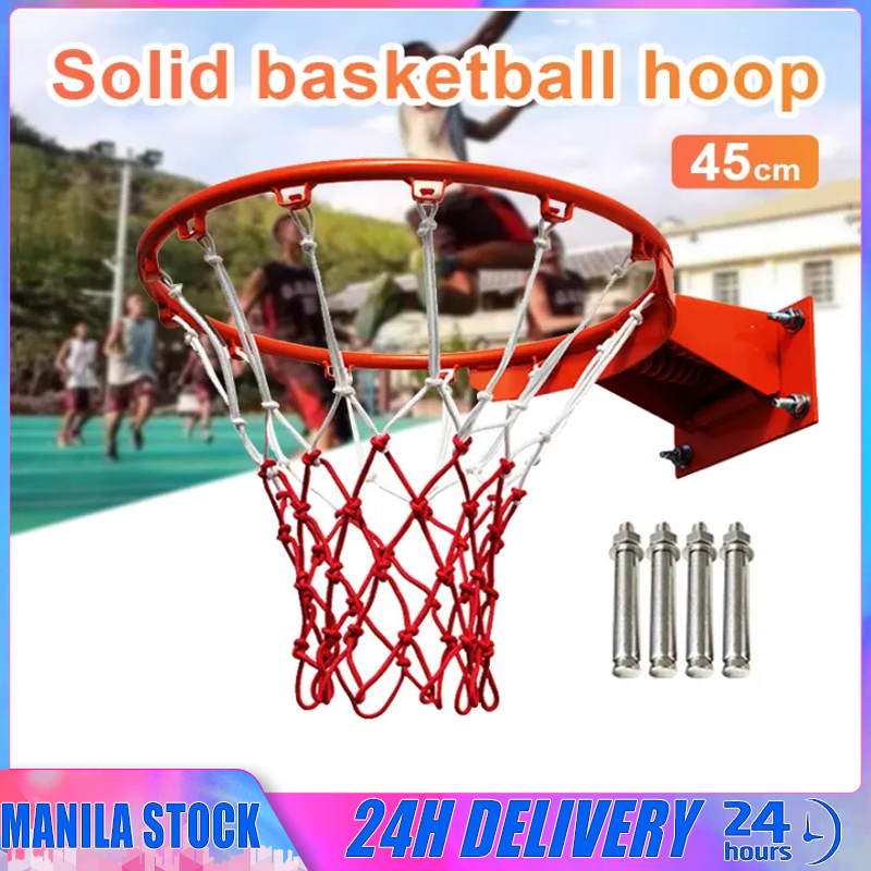 18 Inch Heavy Duty Basketball Hoop Basketball Ring Standard NBA ...