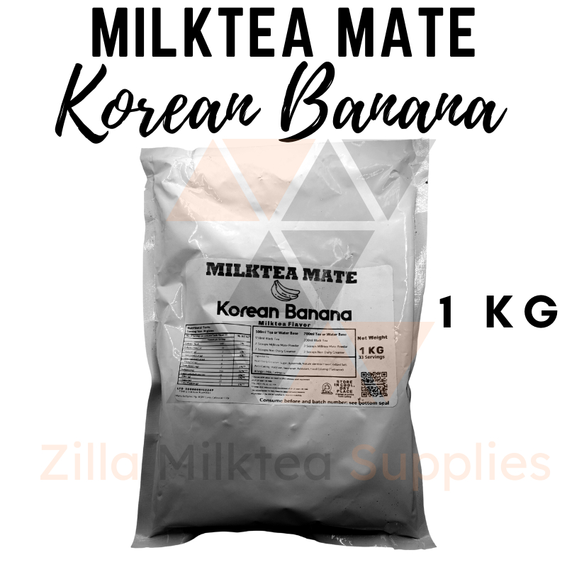 MLKT Powders, Milktea Mate Premium Powder Flavor 1kg for MilkTea ...