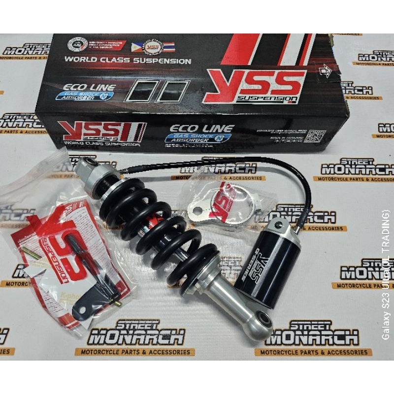 YSS MONOSHOCK WITH CANISTER /G SERIES/ECO LINE/ FOR SUZUKI RAIDER 150 CARB/FI (285MM) | Shopee ...