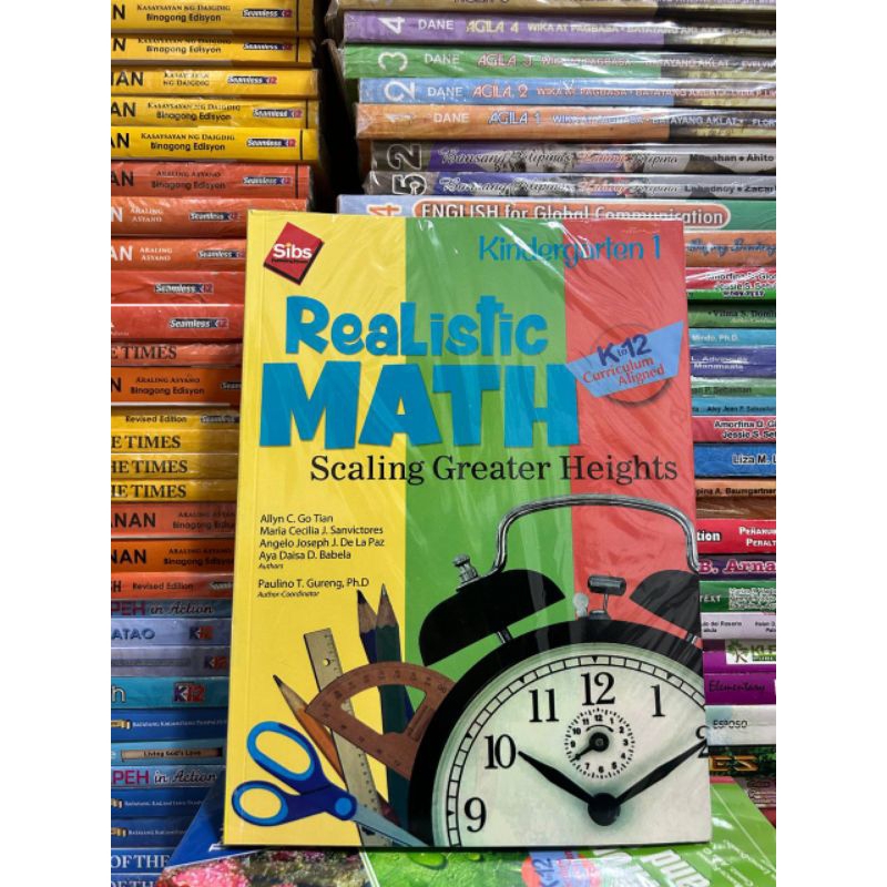 REALISTIC MATH SCALING GREATER HIGH KINDERGARTEN 1 | Shopee Philippines