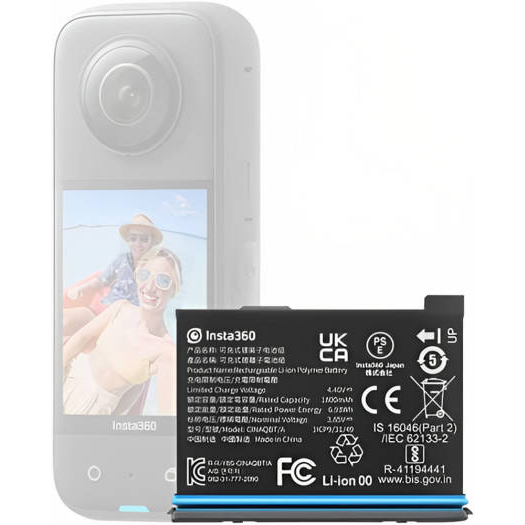 Insta 360 X3 Original 1800mAh Lithium Ion Battery | Shopee Philippines
