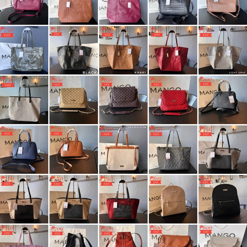 MNG Mango Bags (Original) | Shopee Philippines