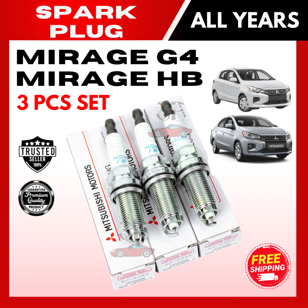 BUNDLE SALE! 3PCS SPARK PLUG for MITSUBISHI MIRAGE G4 / MIRAGE HB (ALL ...