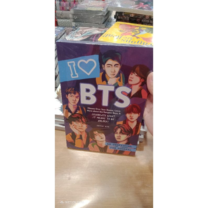 I LOVE BTS FAN JOURNAL HB | Shopee Philippines