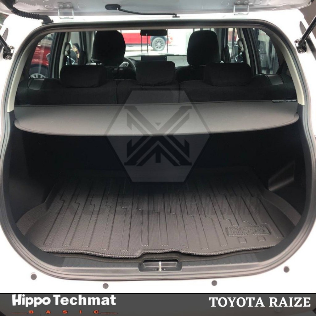 TOYOTA RAIZE 2022-2025 HIPPO TECHMAT BASIC CARGO/TRUNK TRAY | Shopee ...