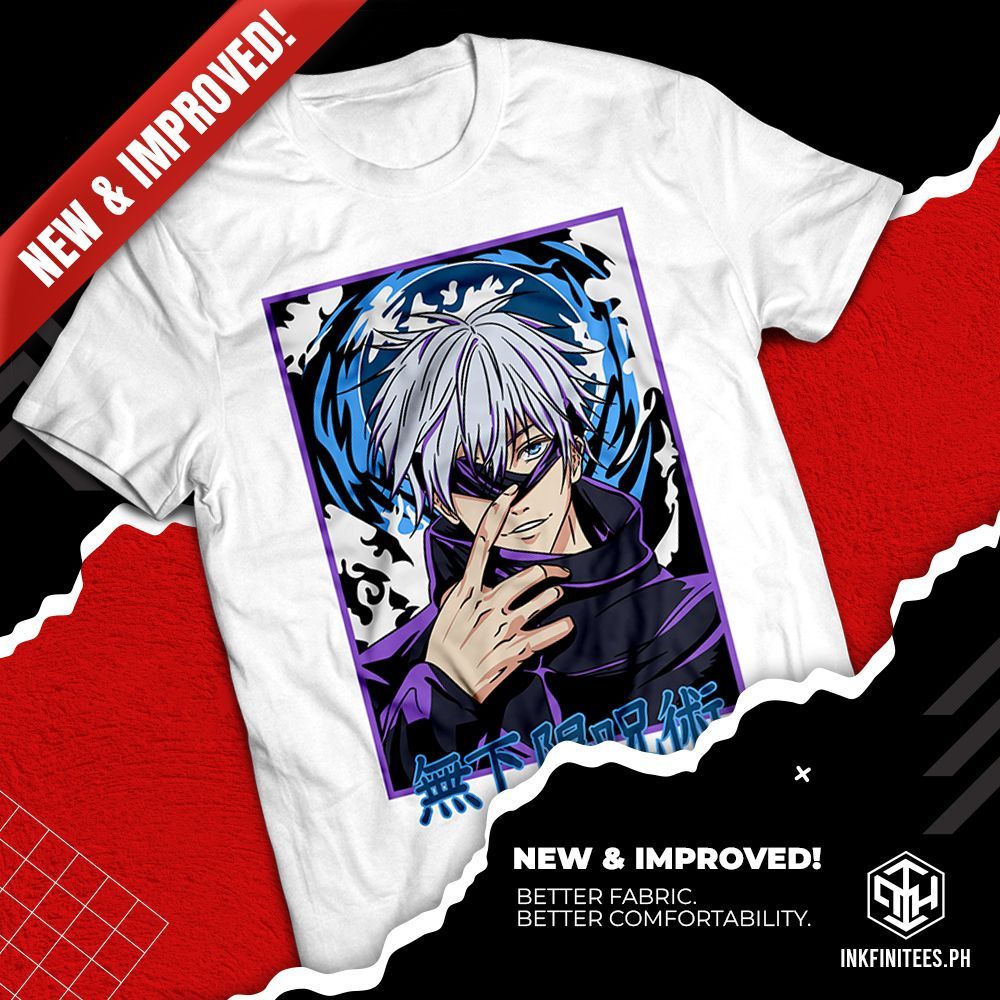 Inkfinitees - Jujutsu Kaisen - Gojo Satoru V3 (Unisex - for Men and ...