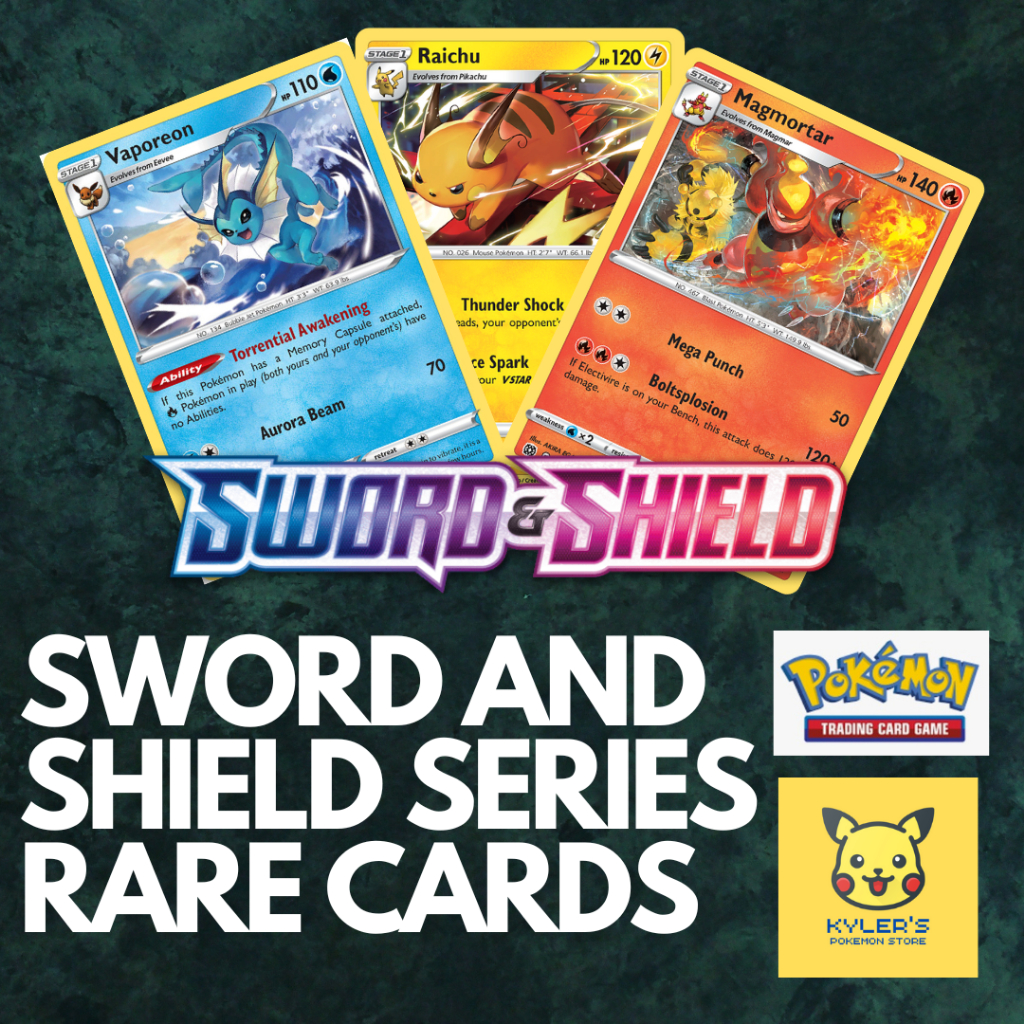 Sword and Shield Series Rare Cards - Pokemon Card Singles | Shopee ...