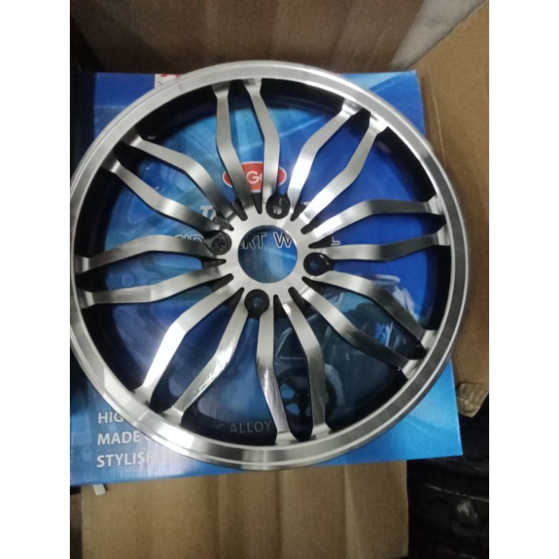side wheel mags with hub, bearing and axle *MCLAREN BLACK* | Shopee ...