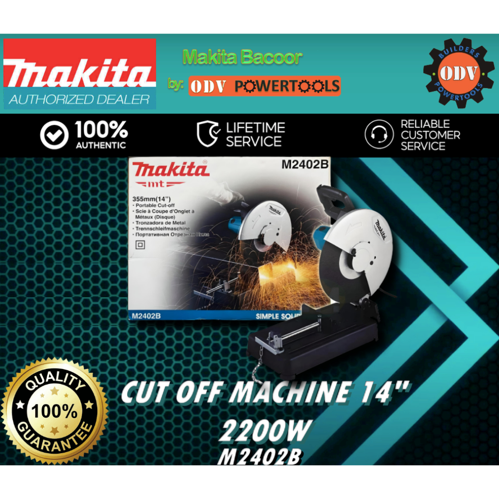Makita Original MT M2402B Cut Off Machine ~ ODV | Shopee Philippines