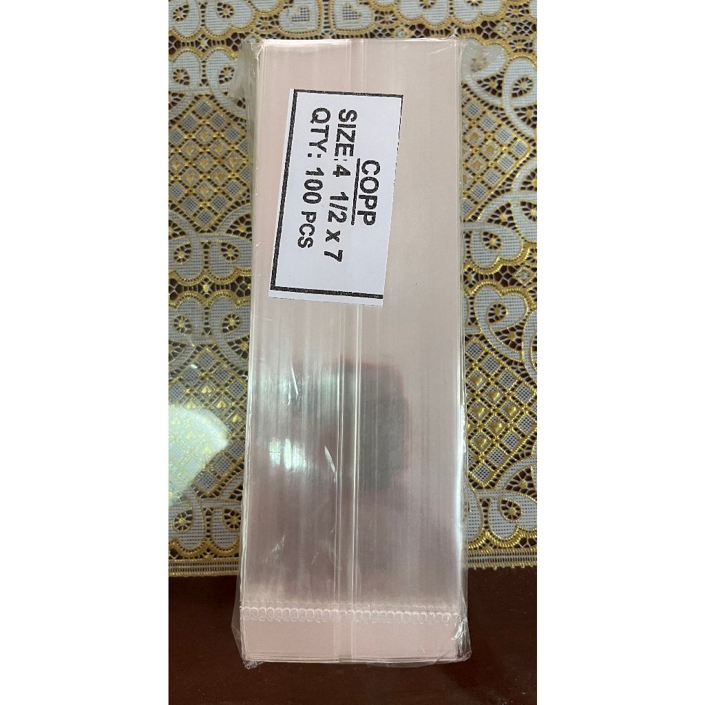 [100 pieces] COPP plastic bag gusset bag pouch packaging bread and ...