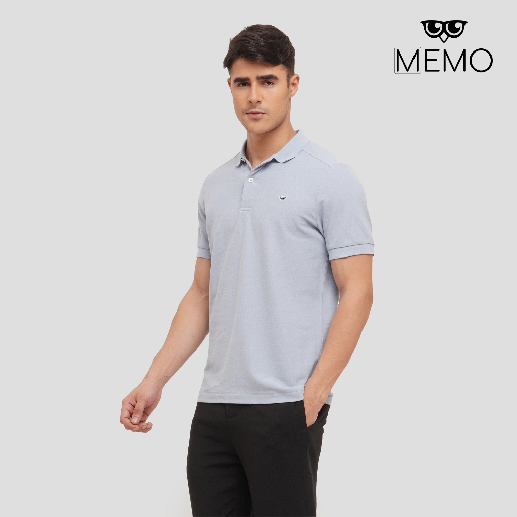 Memo Ultimate Basics Owl Polo For Men (Cement/Cloud Blue/Orange/Sand ...