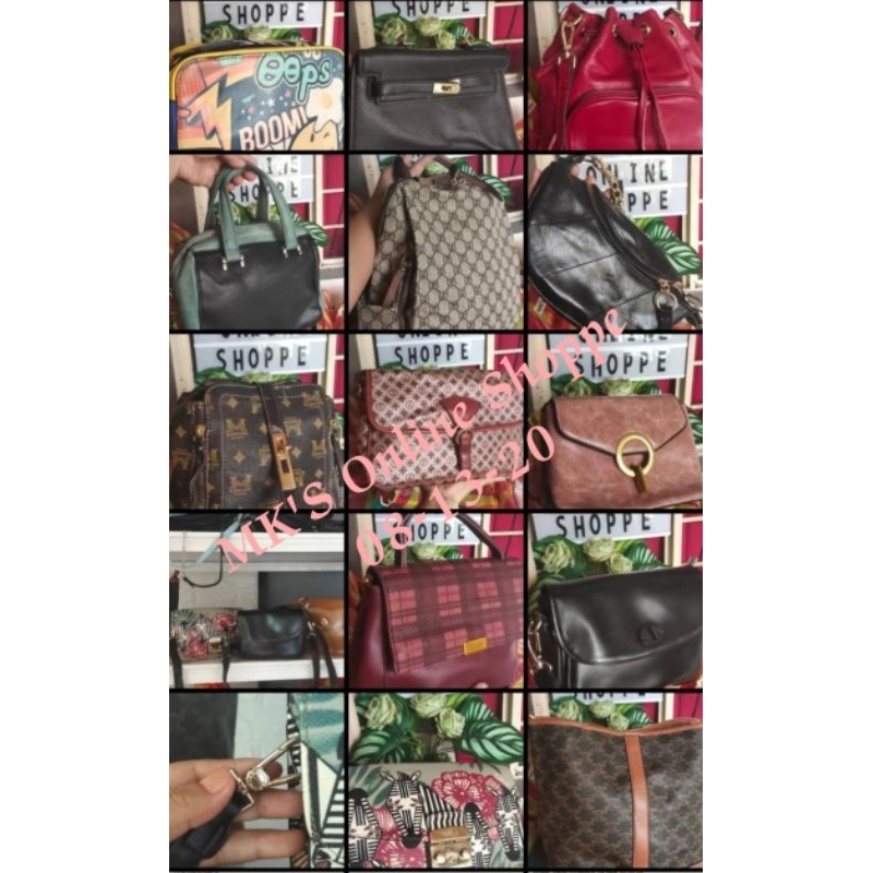 PREMIUM Bags ukay bags bundles ms.lorna L | Shopee Philippines