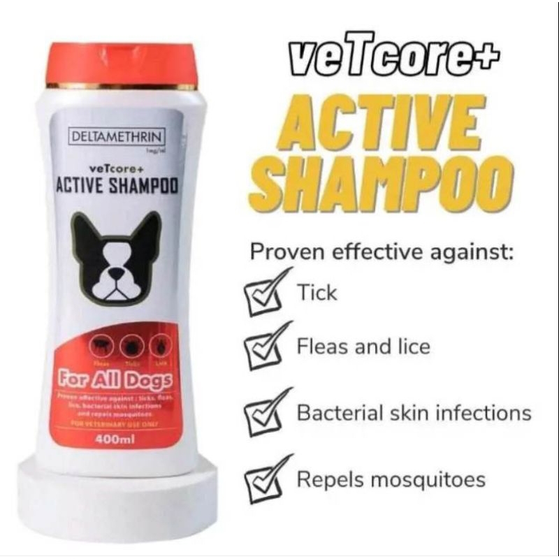 VeTcore Active Shampoo for All Dogs (400ml) | Shopee Philippines