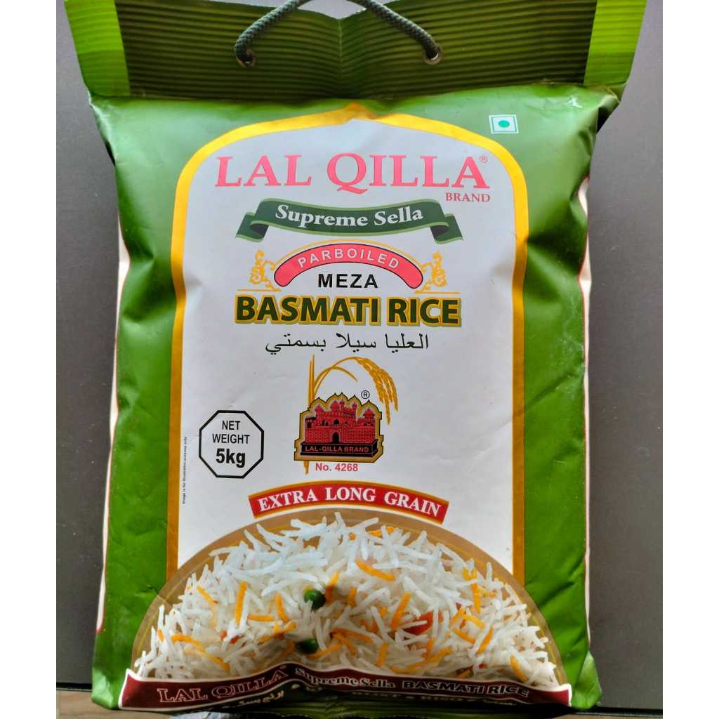 LAL QILLA SUPREME MEZA PARBOILED BASMATI RICE | Shopee Philippines