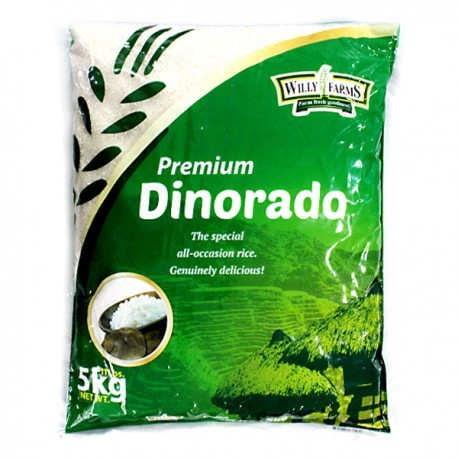 Willy Farms Premium Dinorado Rice 5kg | Shopee Philippines