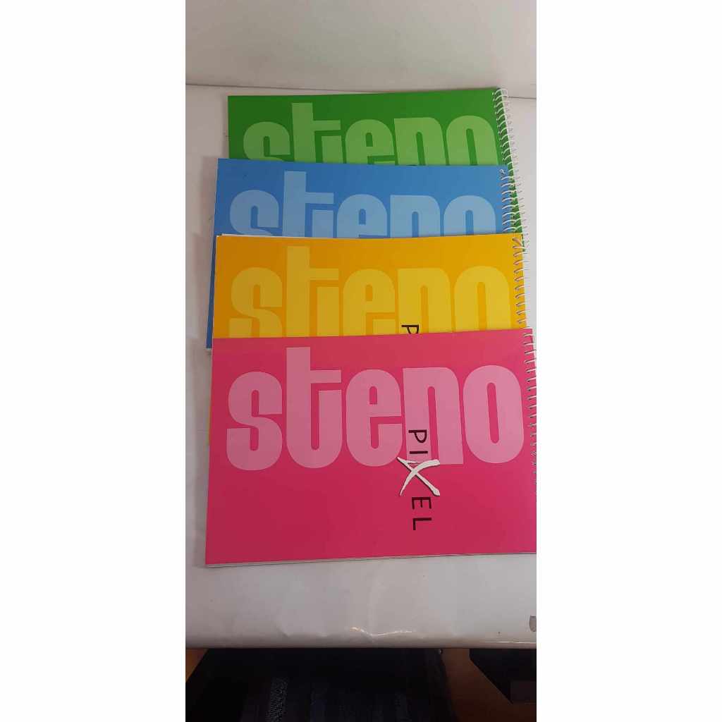 1 pad STENO NOTEBOOK 60 LVS 152mm X 228mm pixel | Shopee Philippines