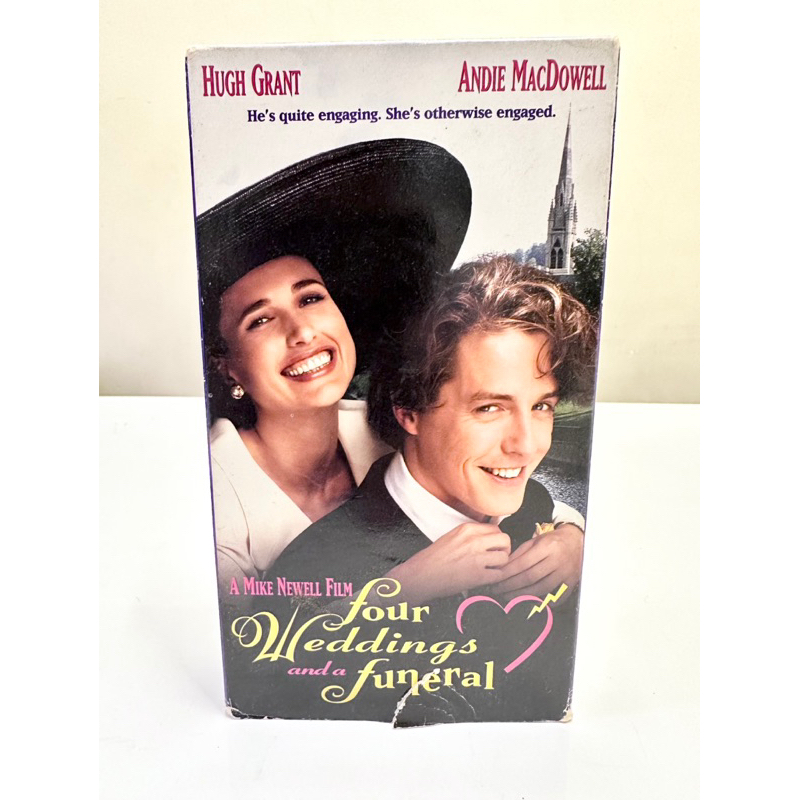 Four Weddings and a Funeral [Original VHS] | Shopee Philippines